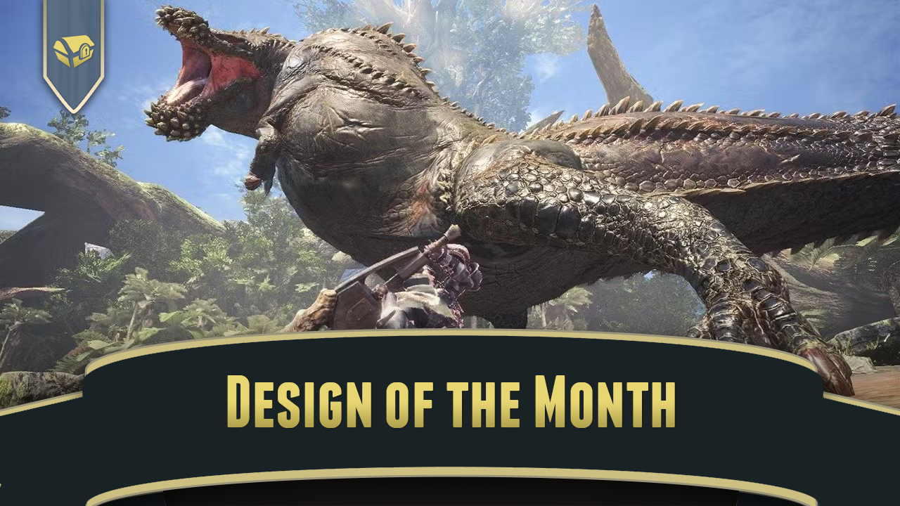 Game Design of the Month With Monster Hunter World - Game Wisdom